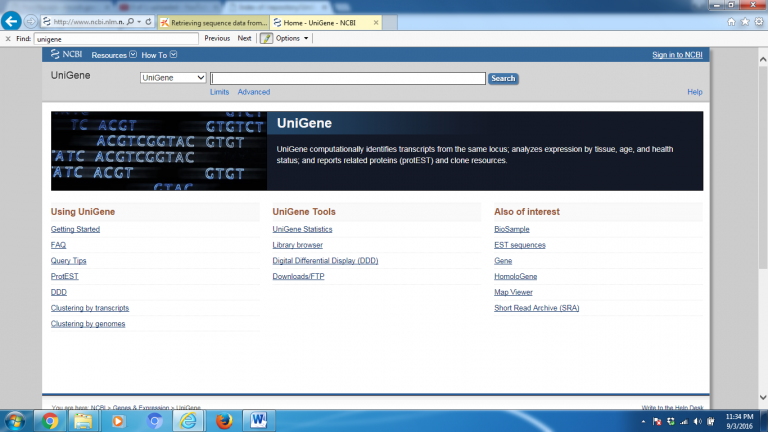 Lecture 6: Unigene